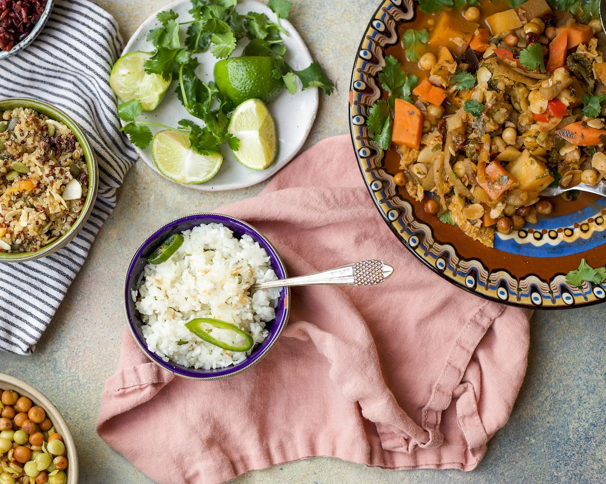 Sticky rice with Kaffir lime leaf – Dovebrook Kitchen